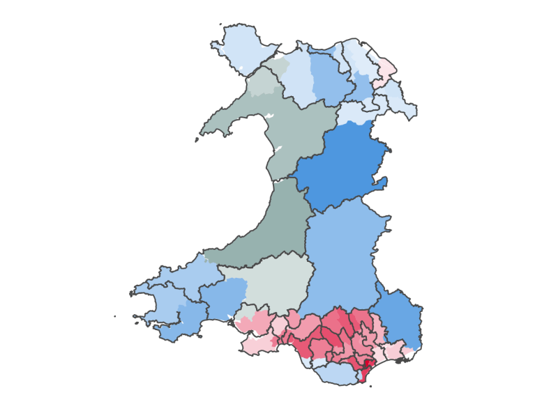 Projecting results under the new Welsh constituency boundaries – Owen ...