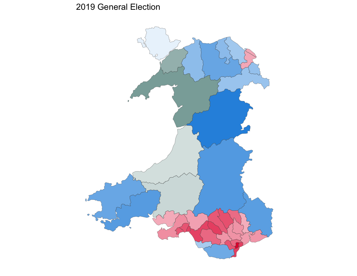 Projecting results under the new Welsh constituency boundaries – Owen ...